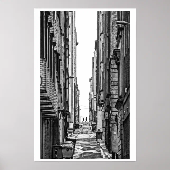 Glasgow Lane Poster | Zazzle
