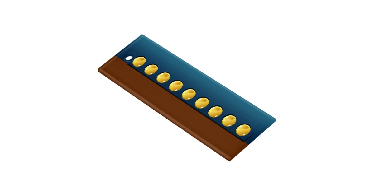 Glass Buttons Ruler | Zazzle