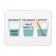 Glass Half Full Funny Meme Magnet | Zazzle