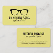 Glasses Business Card | Zazzle
