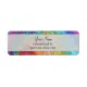 Gleaming Rainbow Glitter Swirl Label | Zazzle