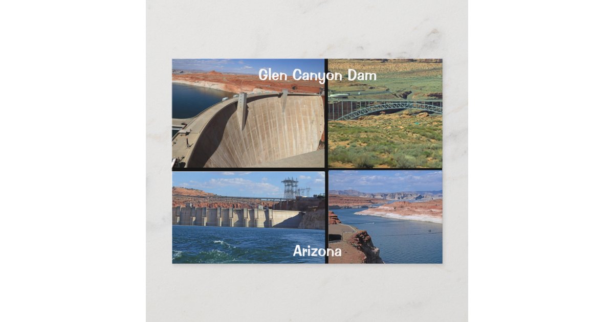 Glen Canyon Dam Postcard | Zazzle