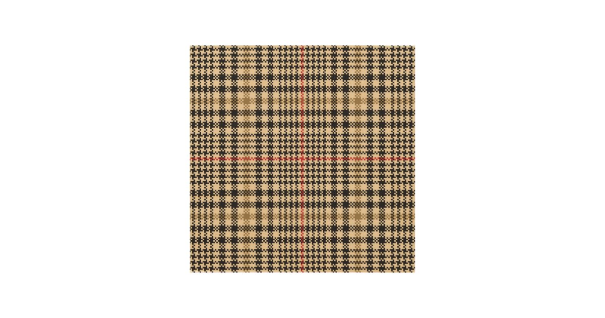 Glen Check Plaid Pixel Art | Zazzle