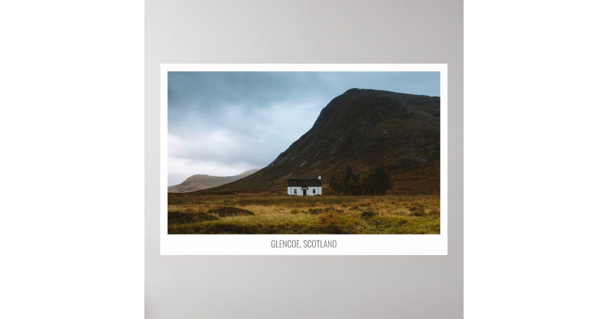 Glencoe, Scotland Poster | Zazzle