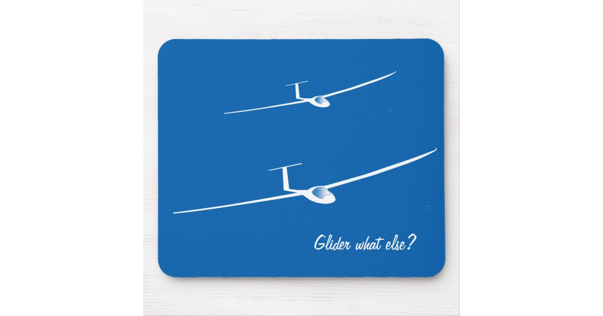 Glider - What else? Mouse Pad | Zazzle