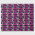 Glitched Retro VHS Screen Style Wrapping Paper | Zazzle