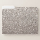 Glitter and Glamour Gold and Silver File Folder | Zazzle