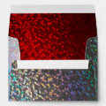 Glitter bokeh sparkle print envelope | Zazzle