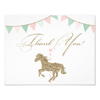 Horse Thank You Cards - Invitations, Greeting & Photo Cards | Zazzle