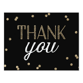 Glitter Thank You Cards - Greeting & Photo Cards | Zazzle