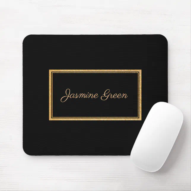 Glitter Frame Mouse Pad | Zazzle
