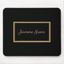 Glitter Frame Mouse Pad | Zazzle