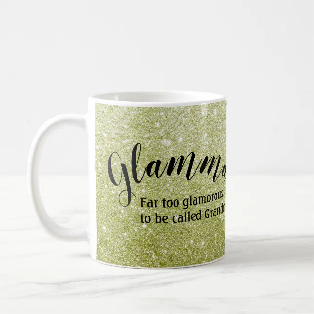 Glitter Glamma Mug | Zazzle