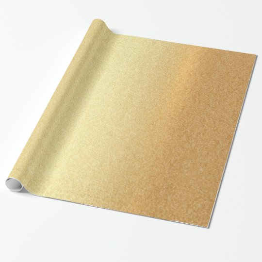 Glitter Gold Glamorous Trendy Modern Elegant Gift Wrapping Paper ...