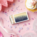 Glitter Gold Wedding Matchboxes | Zazzle