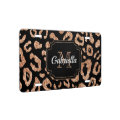 Glitter Leopard Print License Plate | Zazzle