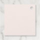 Glitter pink umbrella bridal shower thank you favor tags | Zazzle