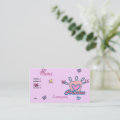 Glitter Princess Design Business Card | Zazzle