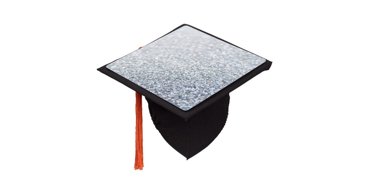 Glitter Shine Luxury Glimmer Graduation Cap Topper | Zazzle