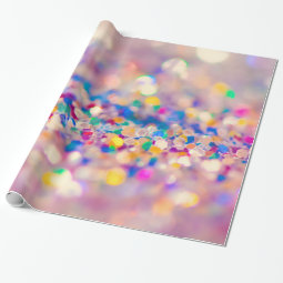 Glitter Wrapping Paper | Zazzle