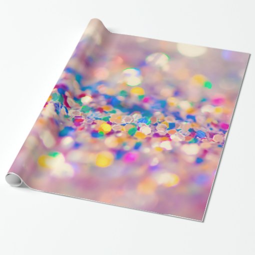 Glitter Wrapping Paper | Zazzle