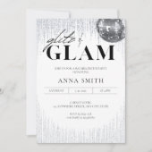 Glitz & Glam Disco Bachelorette Party Invitation | Zazzle
