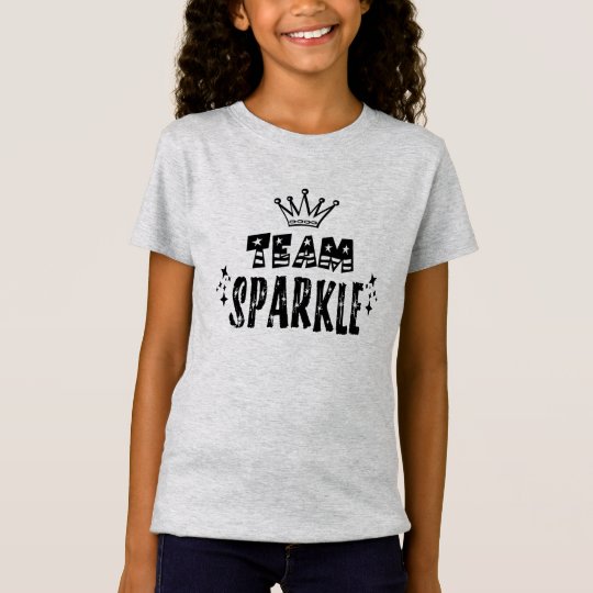 Glitzy Girls Love Pageants, Team Sparkle, Pageant T-Shirt | Zazzle.com