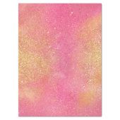 Glitzy Pink Gold Sparkle and Shine Tissue Paper | Zazzle