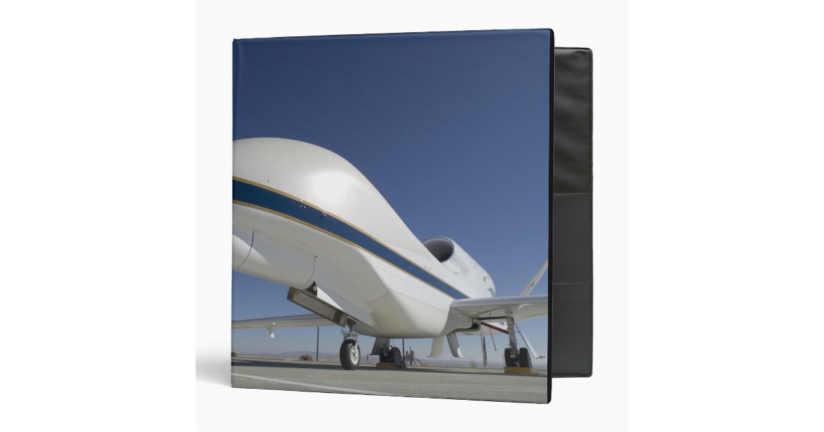 Global Hawk unmanned aircraft 2 Binder | Zazzle