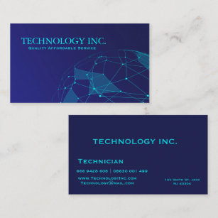Computer Visiting Card Background