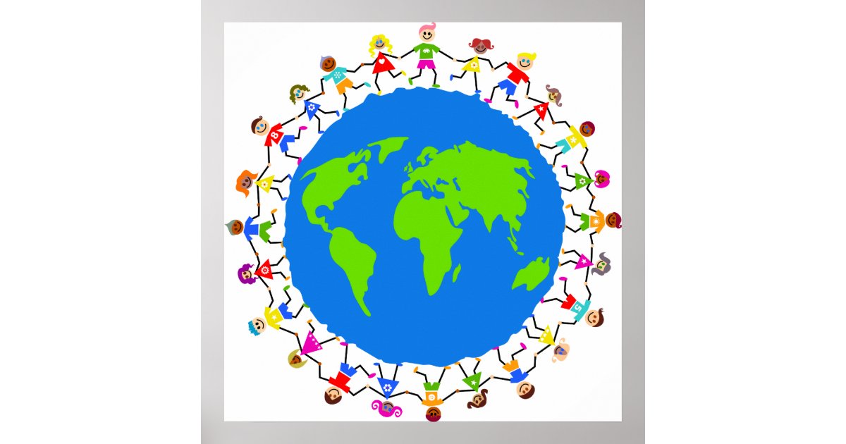 Global Kids Poster | Zazzle