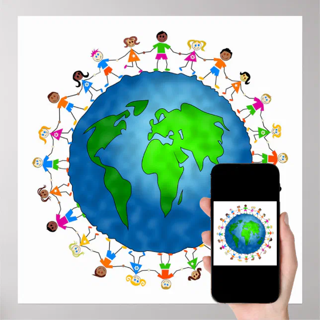 Global Kids Poster | Zazzle
