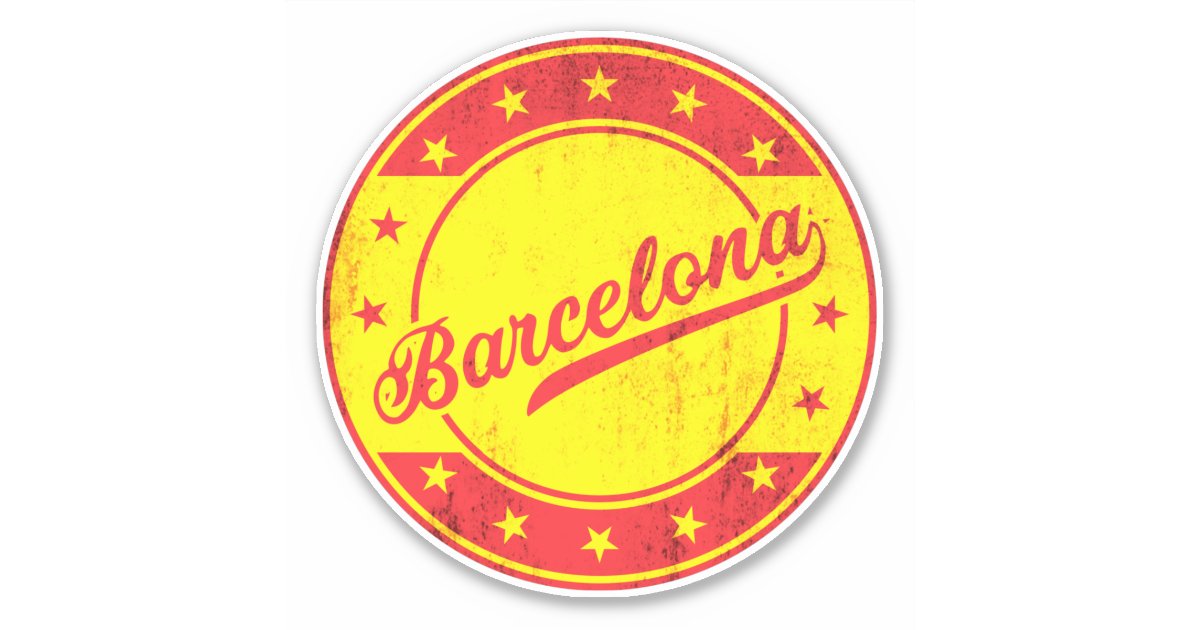Global Traveller - Barcelona, Spain Sticker | Zazzle