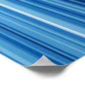 Global Warming Stripes Climate Change Earth Eco Poster | Zazzle