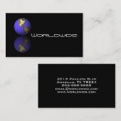 Globe Business Card | Zazzle