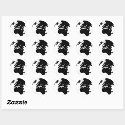 Globe Classic Round Sticker | Zazzle