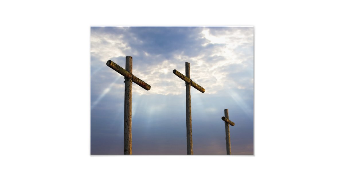 Glorious Cross Photo Print | Zazzle