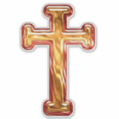 Glorious Cross Sticker | Zazzle