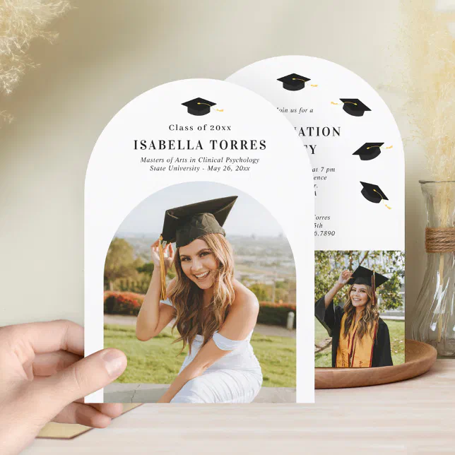 Glorious Peak Graduation Party Invitation | Zazzle