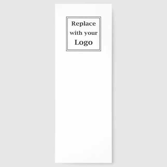 Glossy Add Your Logo Promotional Bookmarks Zazzle 