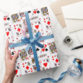 Glossy Wrapping Paper Ace Playing Cards | Zazzle