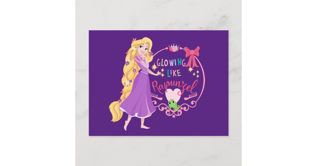 Glowing Like Rapunzel Postcard | Zazzle