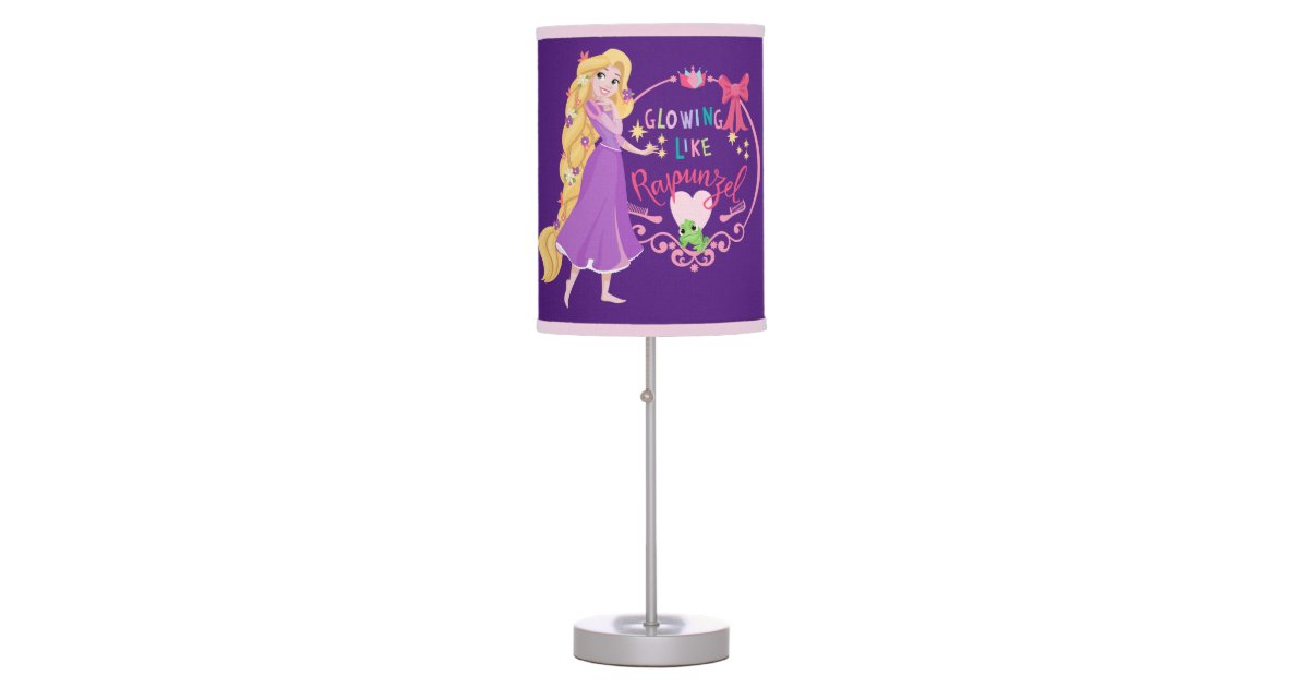 Glowing Like Rapunzel Table Lamp | Zazzle