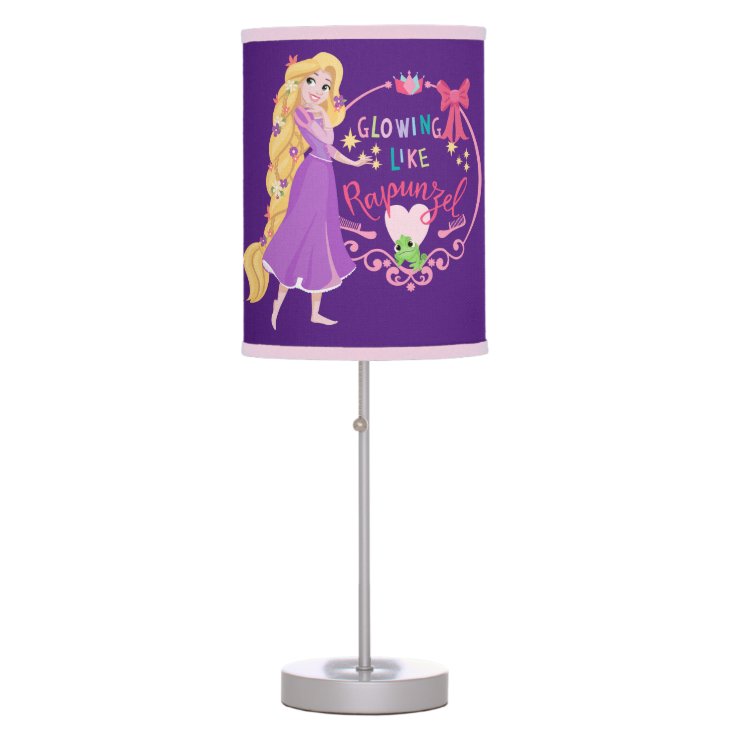 Glowing Like Rapunzel Table Lamp | Zazzle