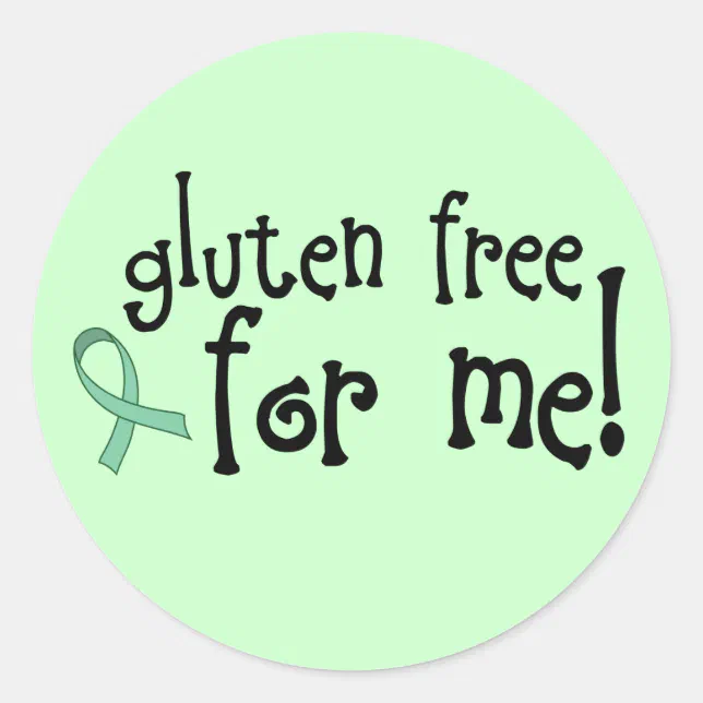 Gluten Free Celiac Sticker | Zazzle