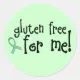 Gluten Free Celiac Sticker | Zazzle