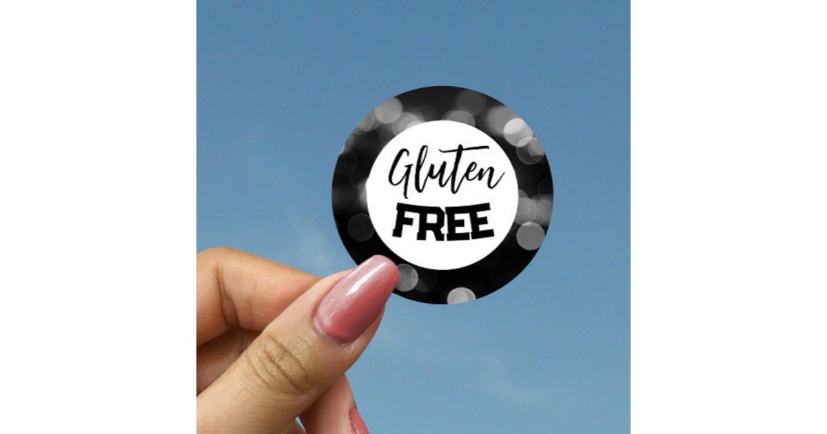 Gluten Free Classic Round Sticker | Zazzle