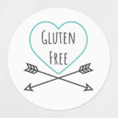 Gluten Free Stickers | Zazzle