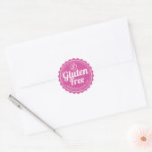 Gluten-Free Stickers — Gluten Free with Icon | Zazzle