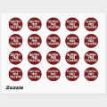 Gluten-free Toaster sign Classic Round Sticker | Zazzle